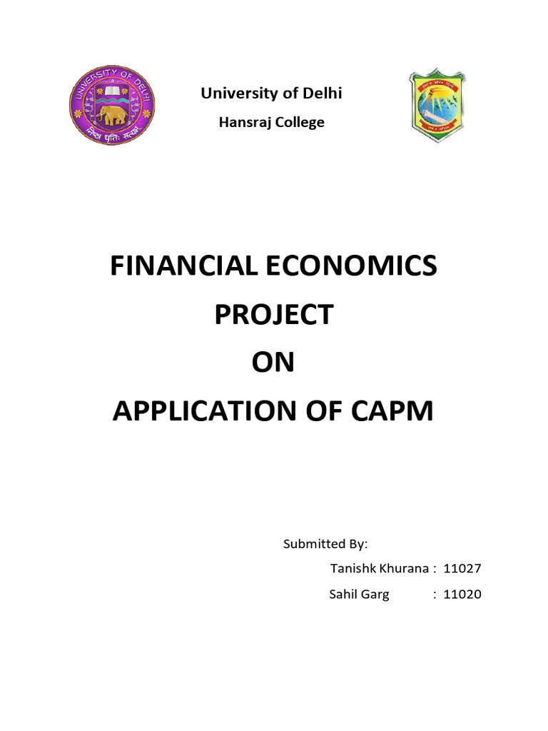 Financial Project | PDF