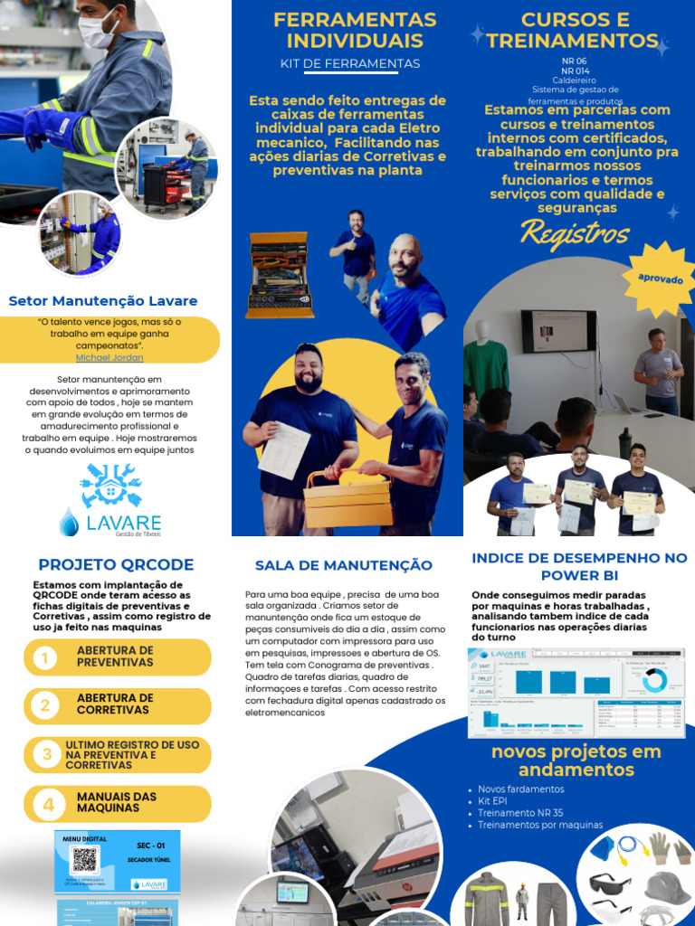 Blue White Modern Gutter Cleaning Z-Fold Brochure (1) | PDF