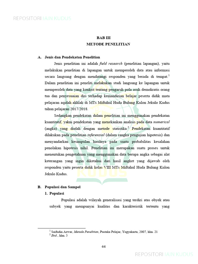 6.BAB III | PDF