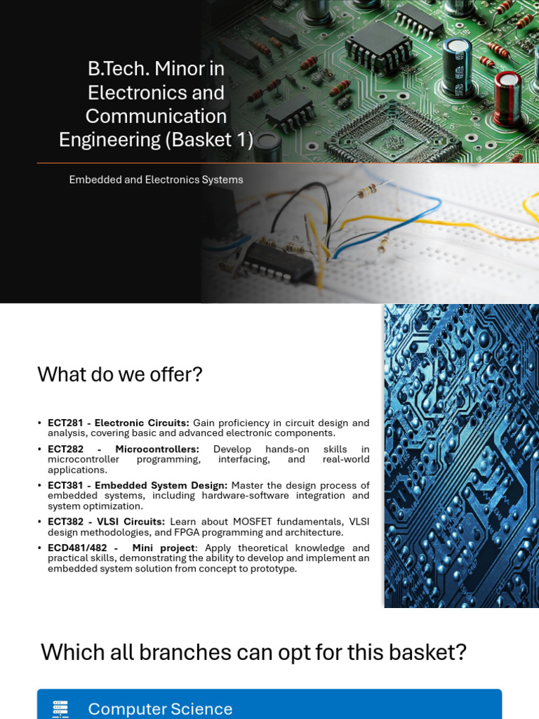 Minor Basket 1 ECE | PDF