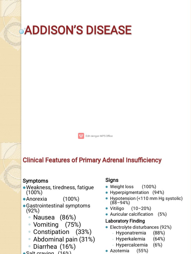 Addison-S Disease | PDF