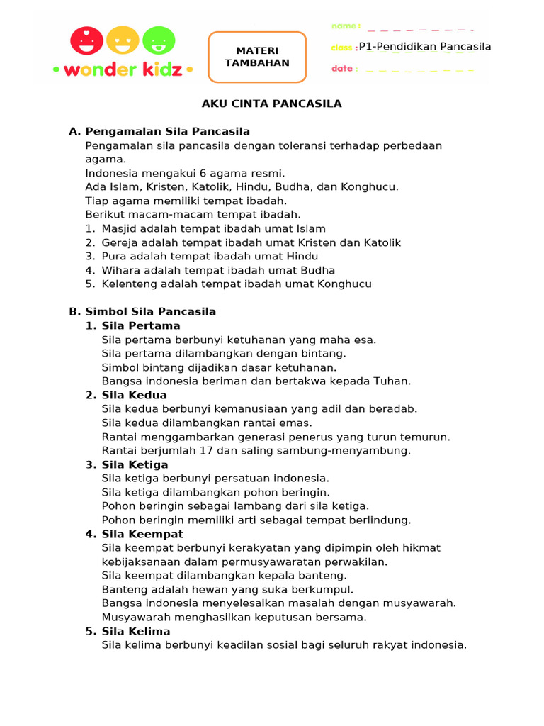 Ppkn Pancasila Pdf
