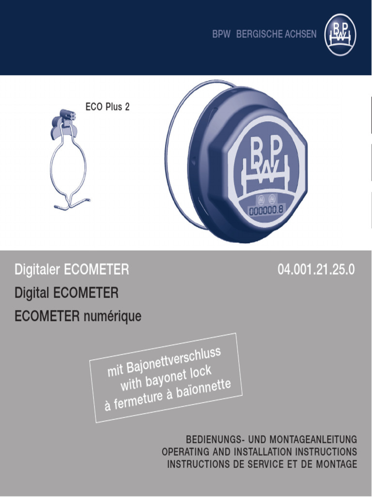 BPW - Digital Ecometer | PDF