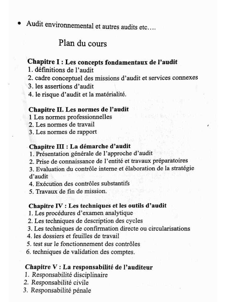 Audit 3 | PDF