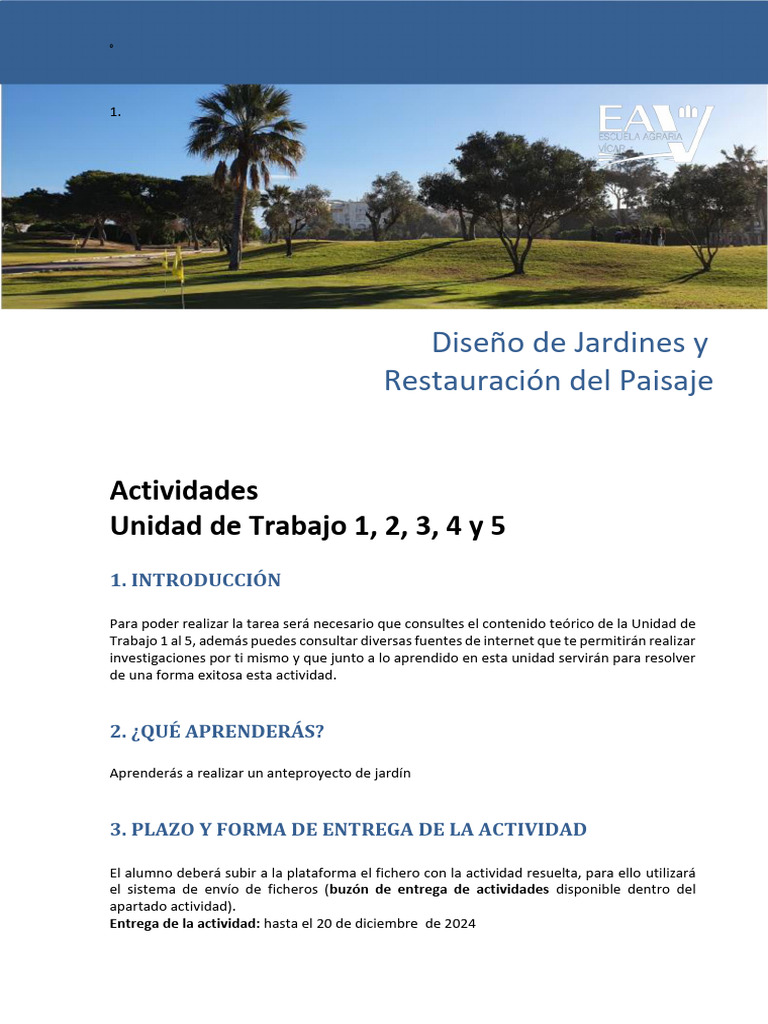 Actividad Primer Trimestre | PDF