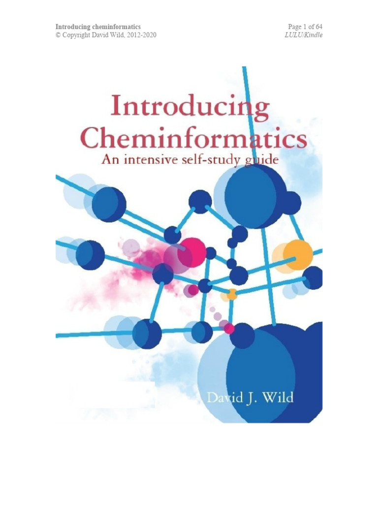 David Wild. Introducing Cheminformatics | PDF