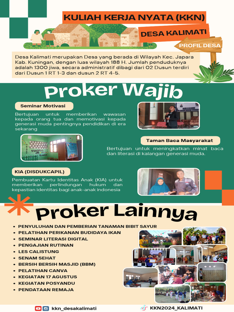 Poster Proker KKN | PDF