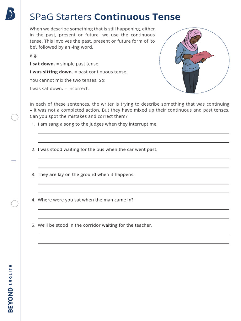 Continuous Tense | PDF