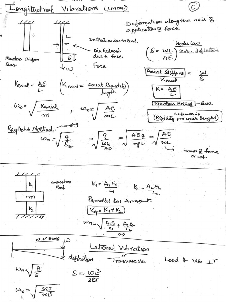 Long, Lateral & Torsional Vib | PDF