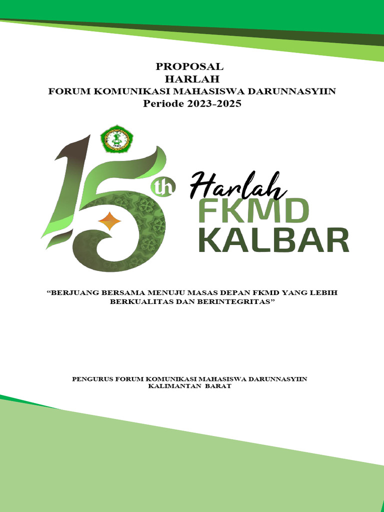 Harlah FKMD | PDF