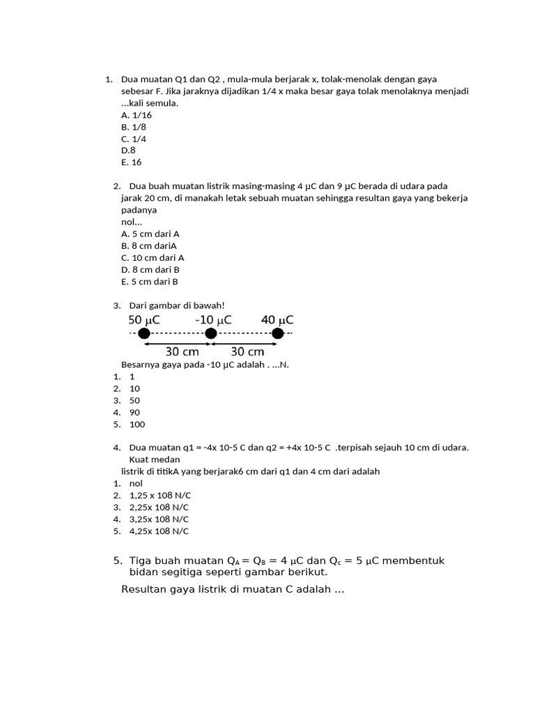 LISTRIK STATIS Review B | PDF
