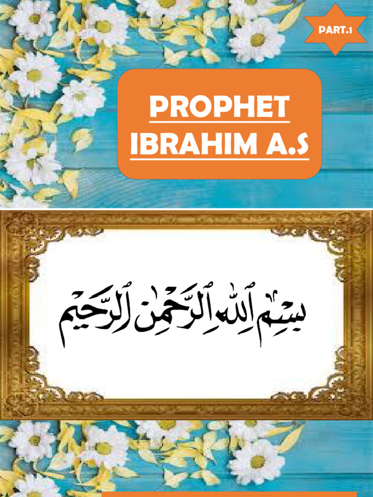 PART.1 IBRAHIM A.S | PDF