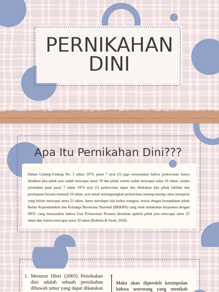 Pernikahan Dini | PDF