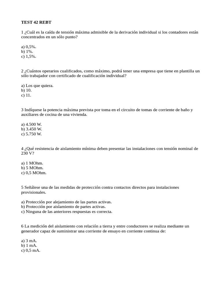 TEST 42 REBT | PDF
