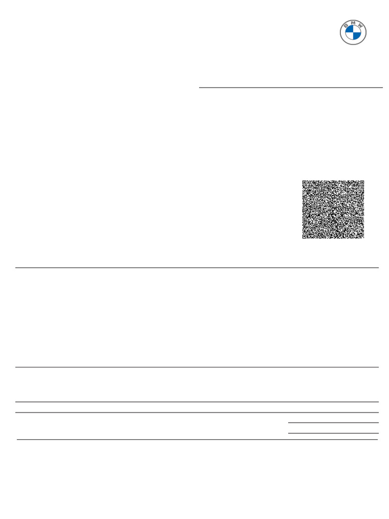 BMW Service Invoice Summary | PDF | Bmw | Vehicles