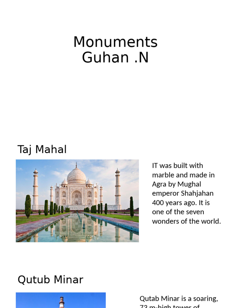 Monuments | PDF