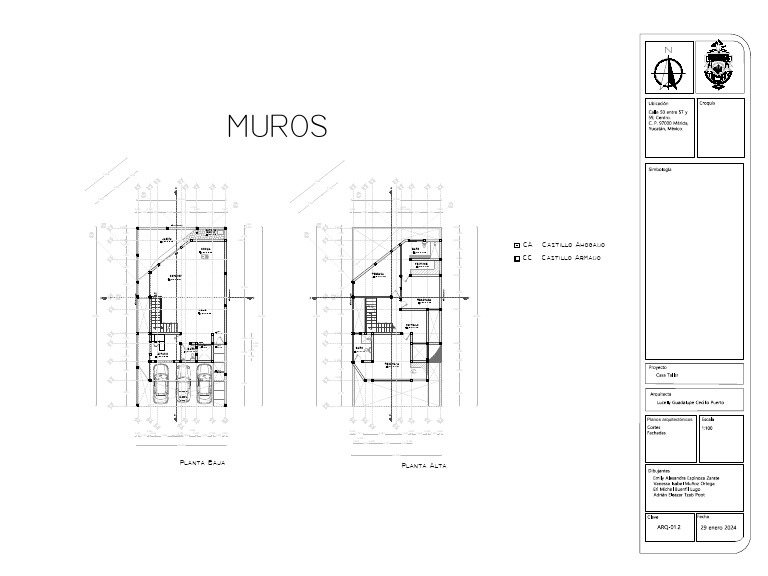 PLANOS ARQ - TALLER DE SISTEMAS - Corregido (4) - Layout1 | PDF