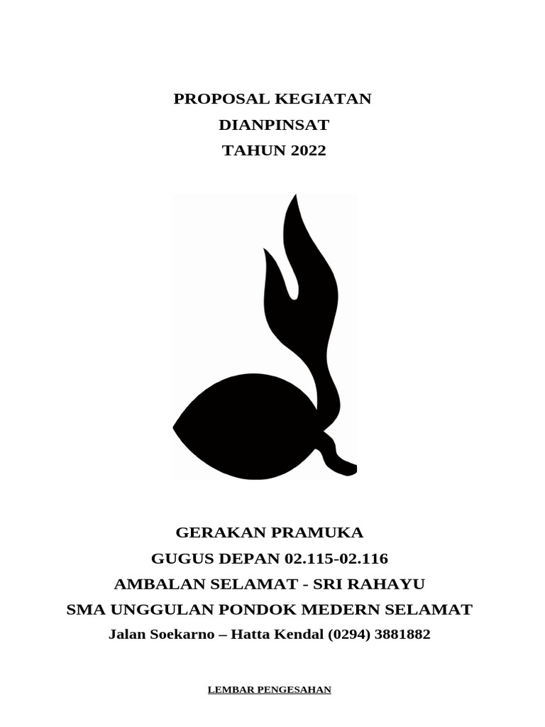 Proposal Kegiatan Pta 2022 | PDF
