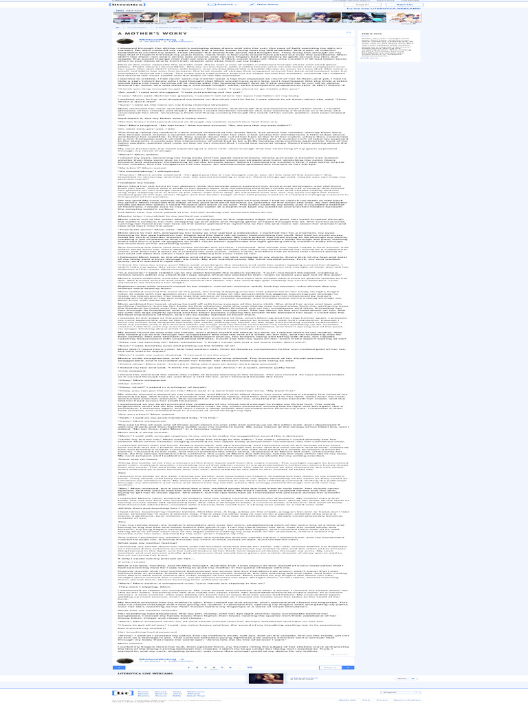 Page 4 - A Mother's Worry - Incest - Taboo | PDF