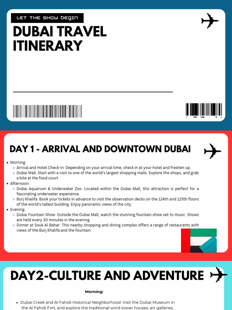 A Travel Presentation | PDF