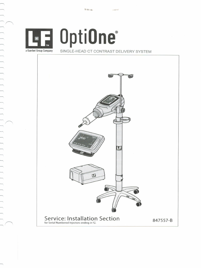 Bomba de Contraste Cabezal Simple - LF OptiOne - Manual de Instalación ...