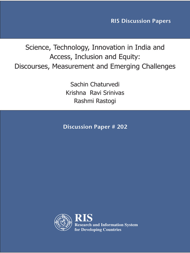 DP202-Prof - Sachin Chaturvedi - and - DR - Ravi - Srinivas | PDF ...