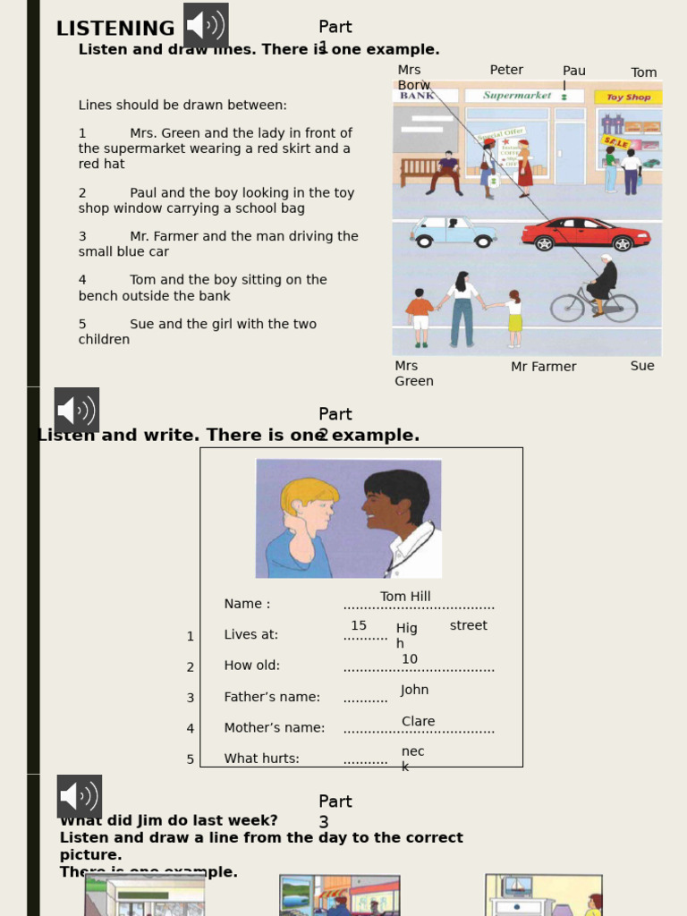 Mover Listening 3 | PDF