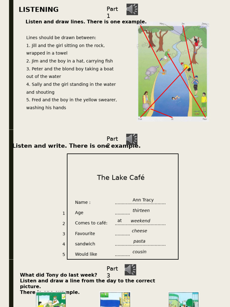 Mover Listening 15 | PDF