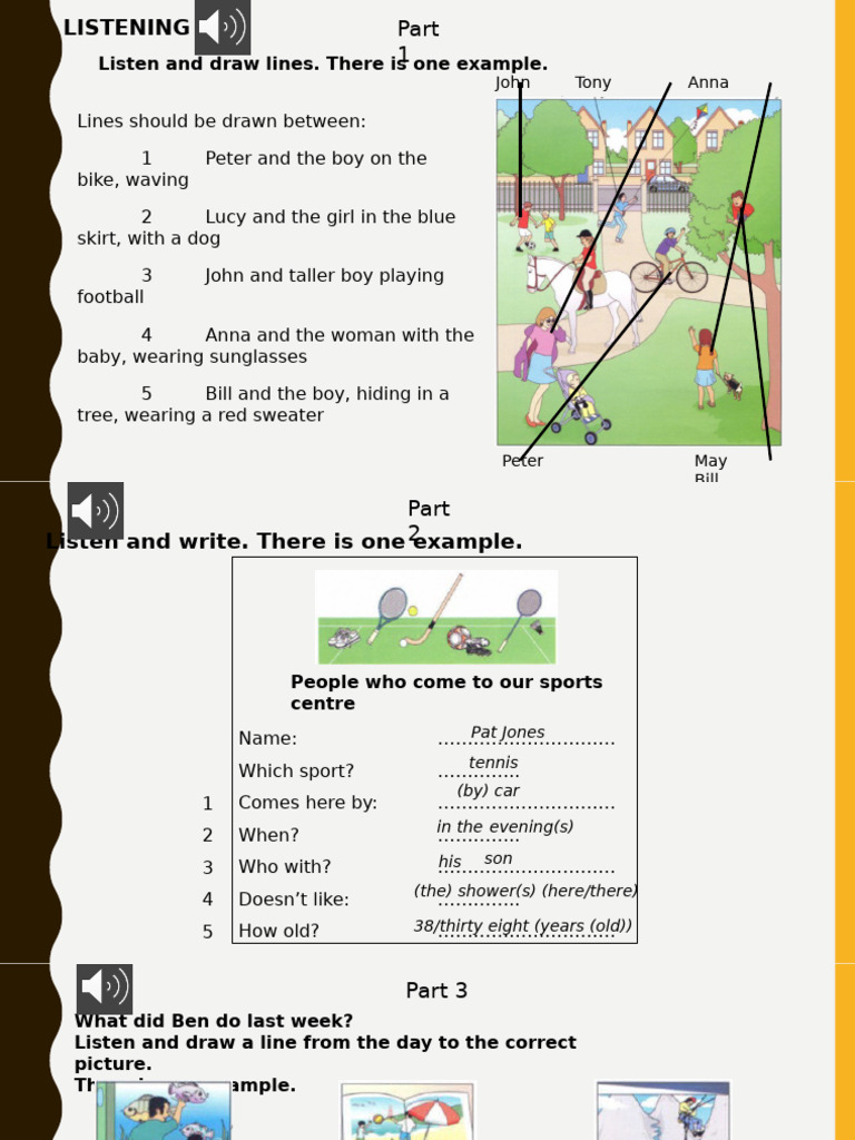 Mover Listening 24 | PDF