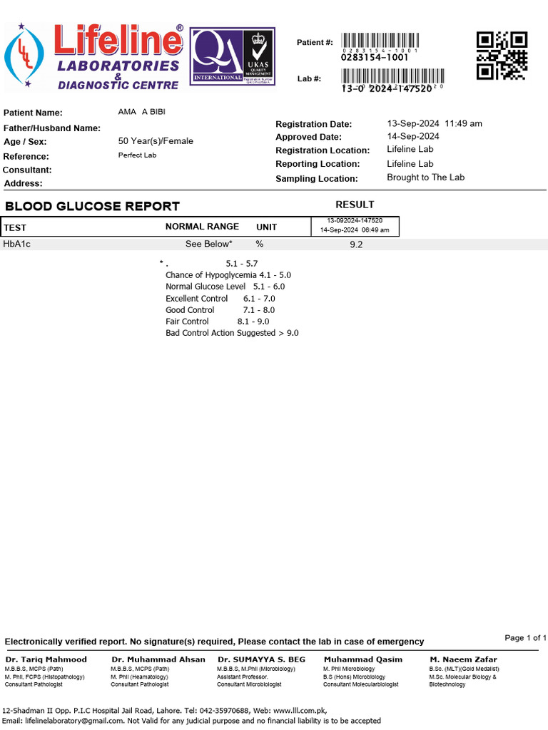 Lab Sample | PDF
