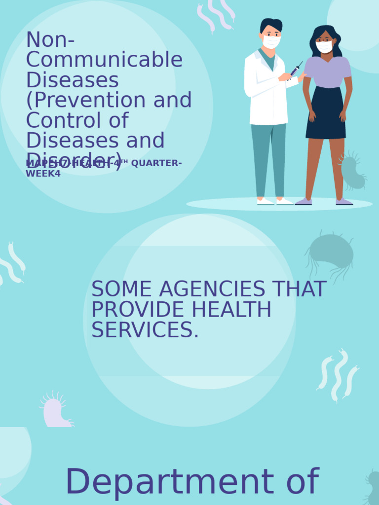 Non-Communicable Diseases (Prevention and Control of Diseases and ...