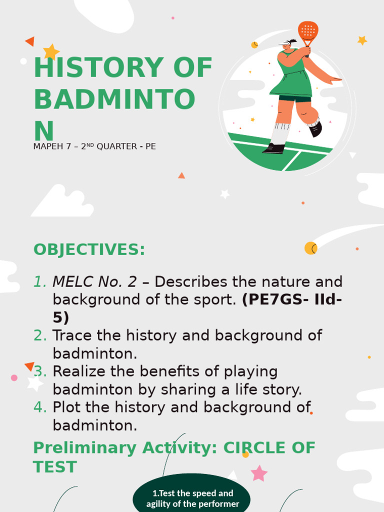 History of Badminton | PDF