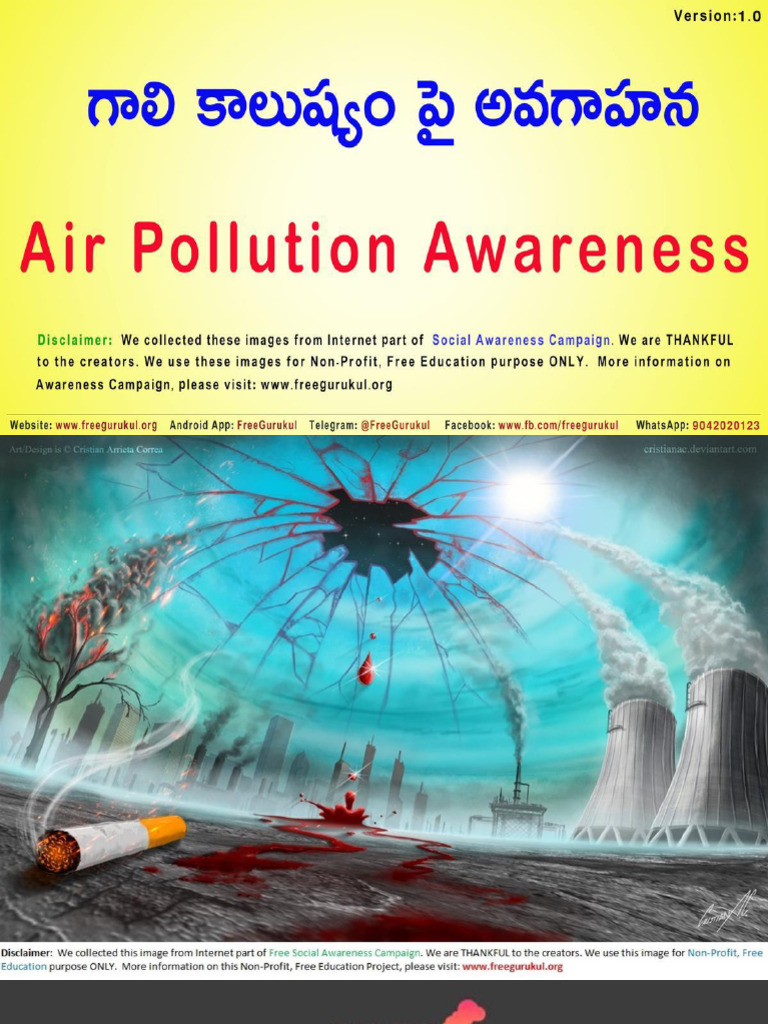 Air Pollution Awareness | PDF