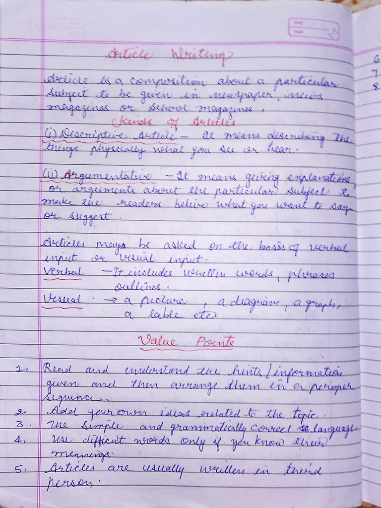 Article Writing | PDF