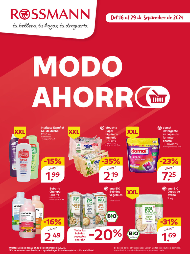Rossmann Modo-Ahorro Sem38 | PDF