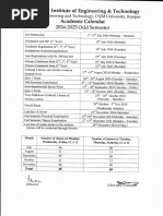 Exam Scheduler, IITK | PDF