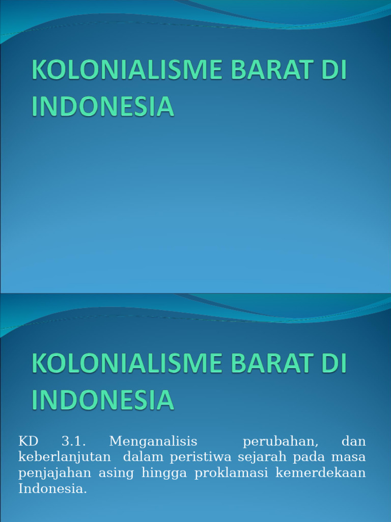 kolonialisme-bram | PDF