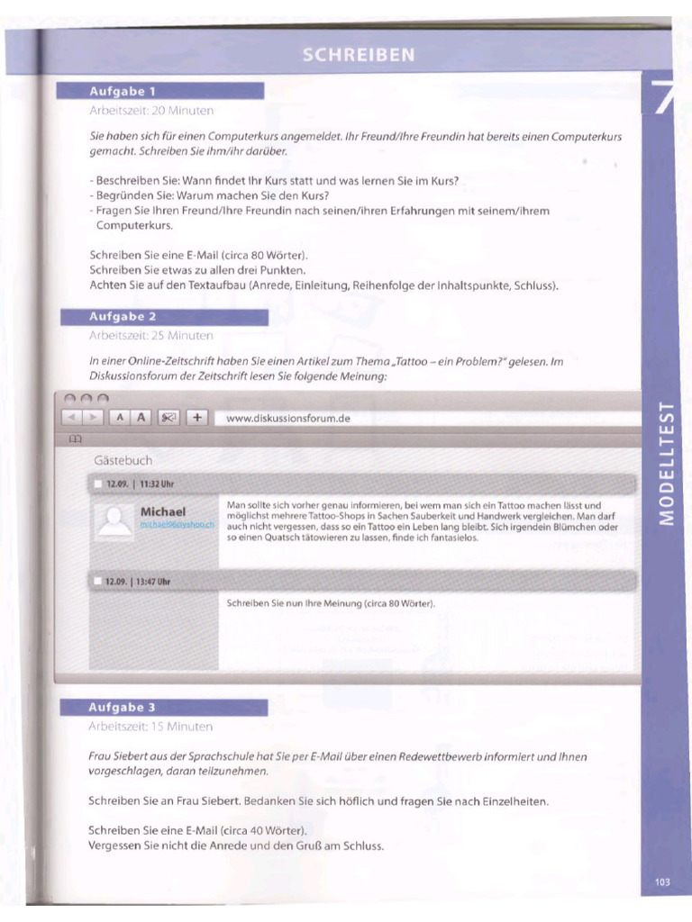 So Geht's (Modeltest 7) | PDF