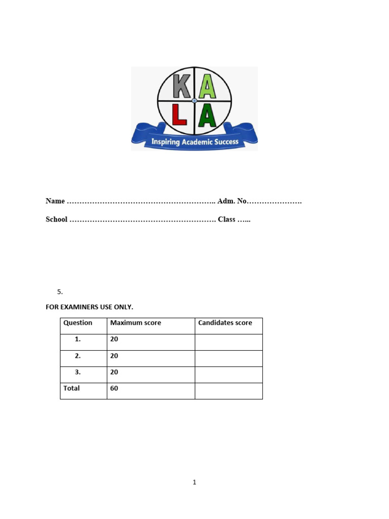 KALA English pp3 (Recovered) | PDF