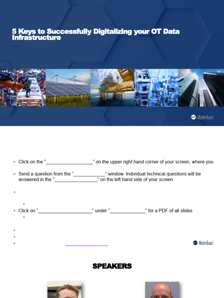 2023-03 Five Keys To Successfully Digitializing Your OT-Data ...