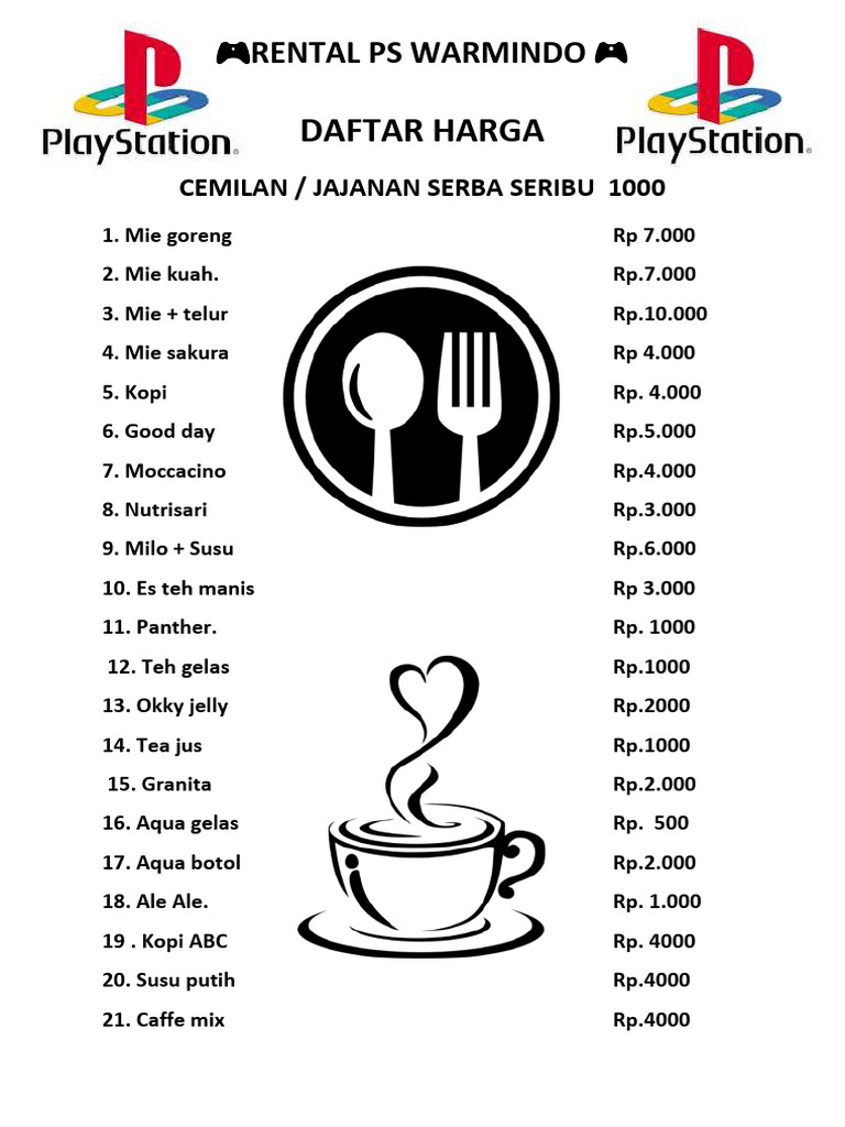 ?rental Ps Warmindo ? | PDF