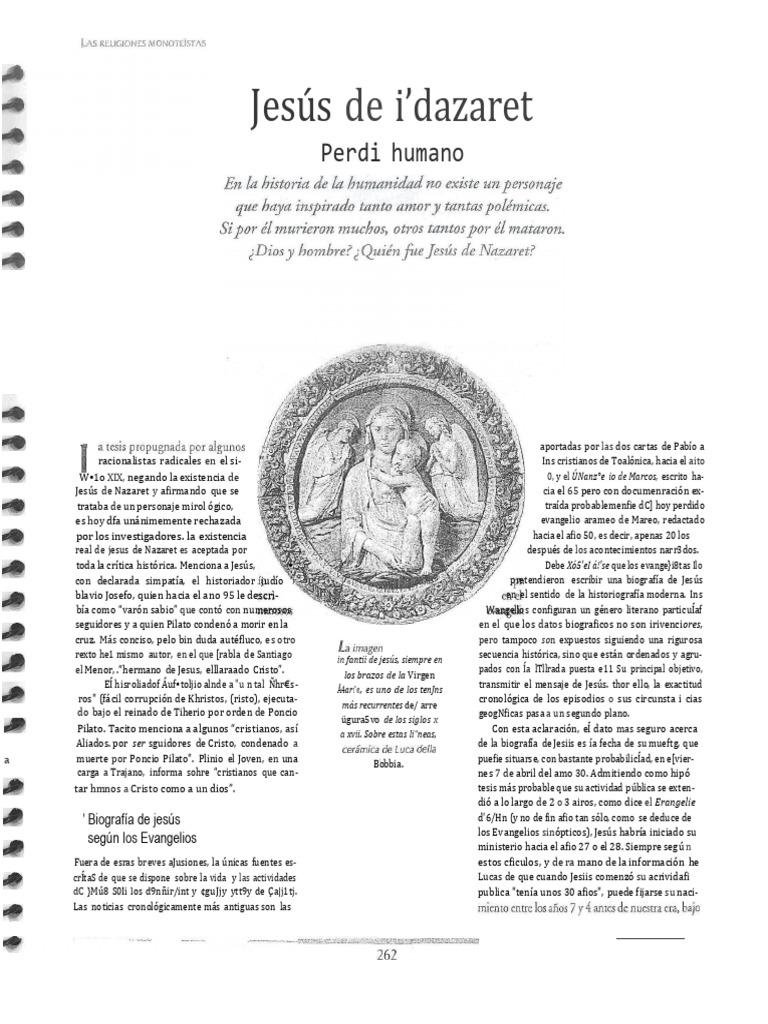 Jesús de Nazaret - Perfil Humano | PDF
