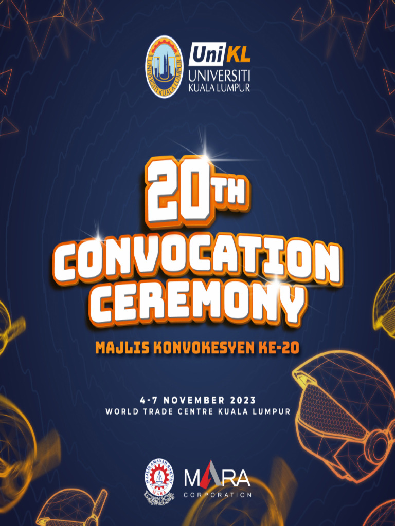 Convo Book 20th Convo Ceremony 2023 Full Pdf