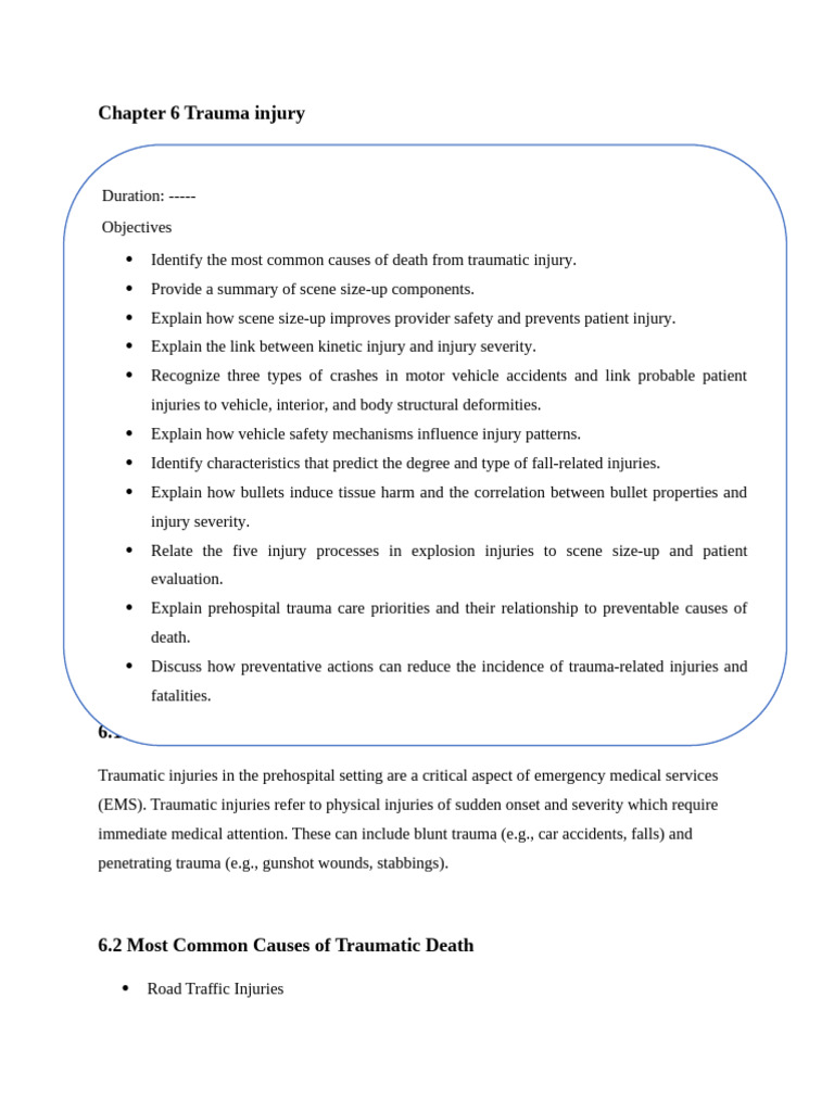 Trauma | PDF