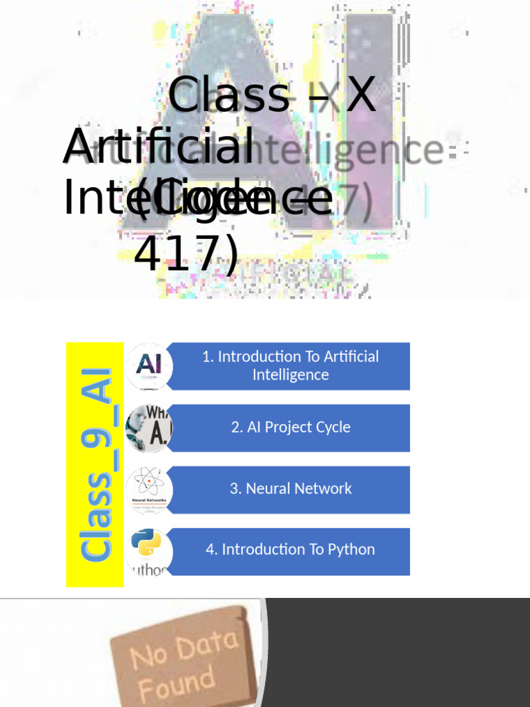 Unit 1Introduction+To+AI | PDF