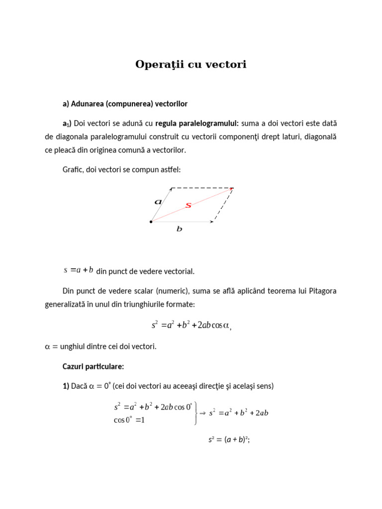 operatii_cu_vectori | PDF