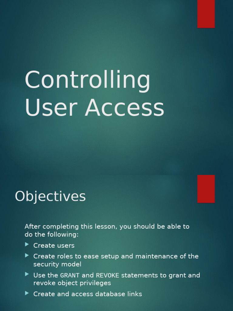Privileges SQL | PDF