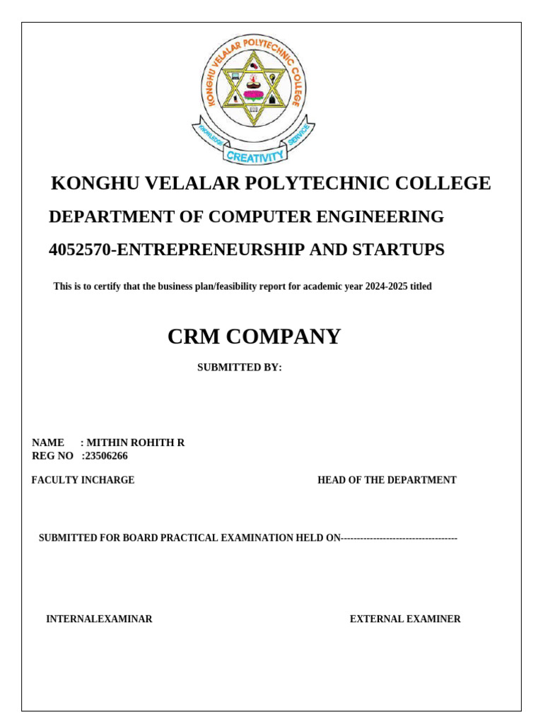 CRM Report | PDF