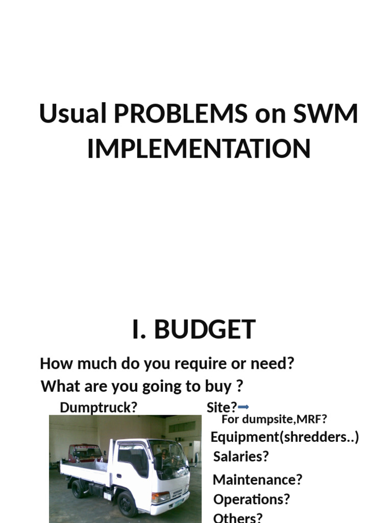 01 Usual Implementation Problems | PDF