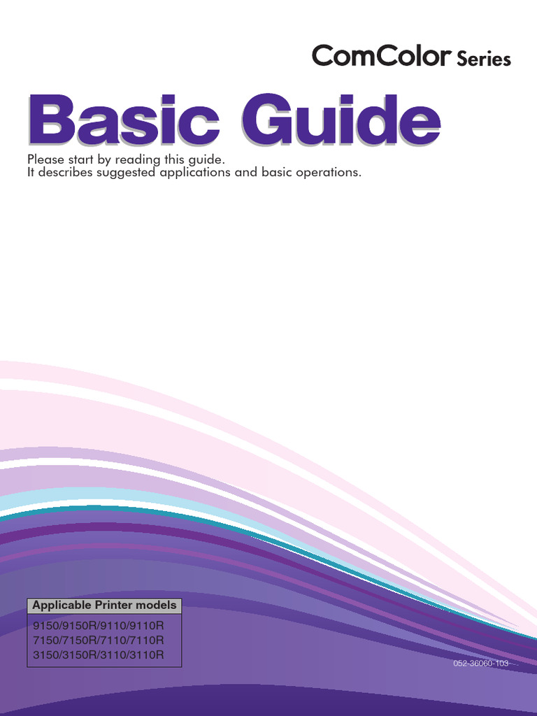 Riso Printer Basic Guide | PDF